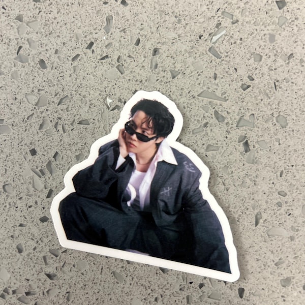 BTS Jin Inspired Sticker - Super Tuna Wootteo Sticker - Etsy