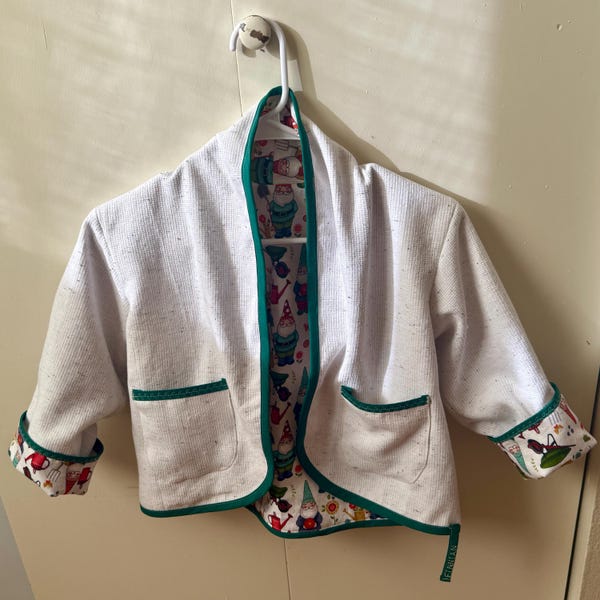 Baby Coast Coat PDF Sewing Pattern: Beginner Quilt Jacket, Newborn-7 ...