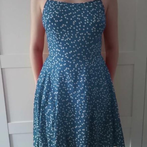 Short Dress Pattern | Summer Dress Pattern | Dress Sewing Pattern ...