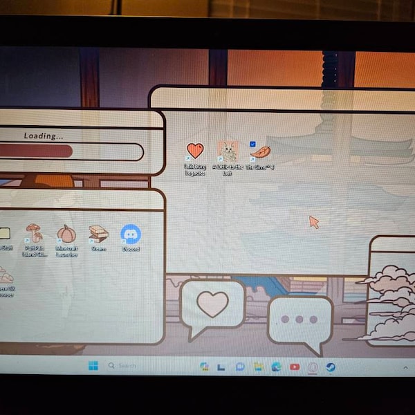 Cozy Fall Organizer Theme | Wallpaper Background | Custom Desktop Icon ...