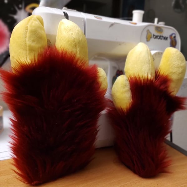 3 Finger Hoof Fursuit Pattern [PDF DOWNLOAD] - Etsy