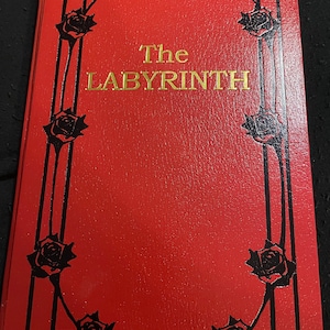 The Labyrinth Red Book Prop Replica - Etsy
