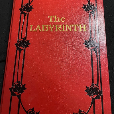 The Labyrinth Red Book Prop Replica - Etsy