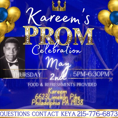 Prom Send off Flyer for Guys Prom Invitation Flyer Prom Party Invite ...