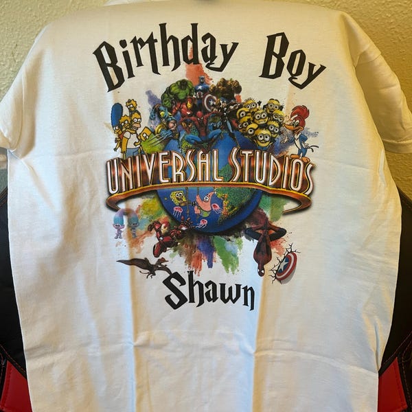 Super Heroes Dressed Family Vacation Universal Matching Shirts ...