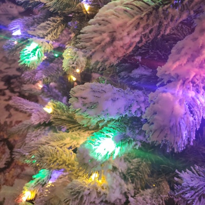 Tree Flocking Snow White Bonding Flock 2 Pounds FREE SHIPPING - Etsy