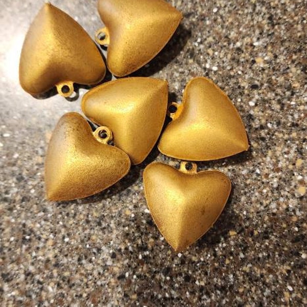 Rusty Jingle Bell Ornaments Rustic Decorative Sleigh Bells Set of 6 ...