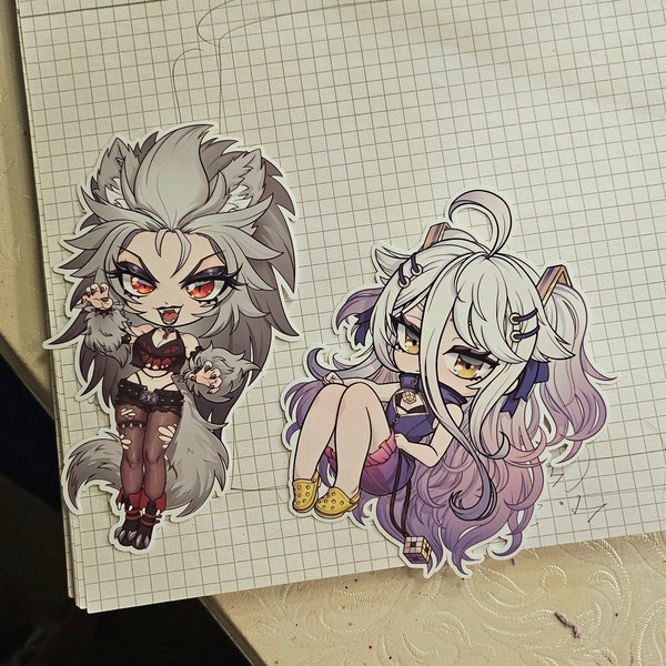 ZENTREYA VSHOJO 3 Acrylic Keychain - Etsy