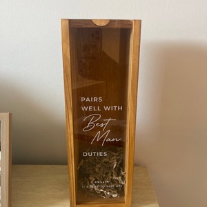 BLACK Wine Cork Holder, Wine Cork Art, Wine Cork Display Case, Shadow ...