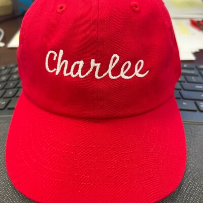 TODDLER Custom Text Baseball Cap Custom Color Hat and Embroidery. - Etsy