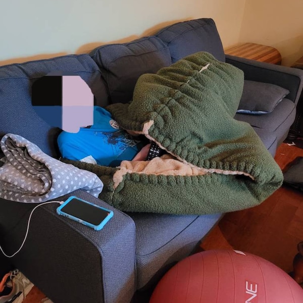 PRE-ORDER Teddy FLOOF for People | Escape Den | Cuddle Cave | Dog Bed ...