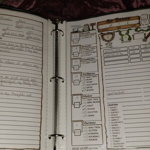 D&D 5e Magic Item Sheet Template Printable Dungeons and - Etsy