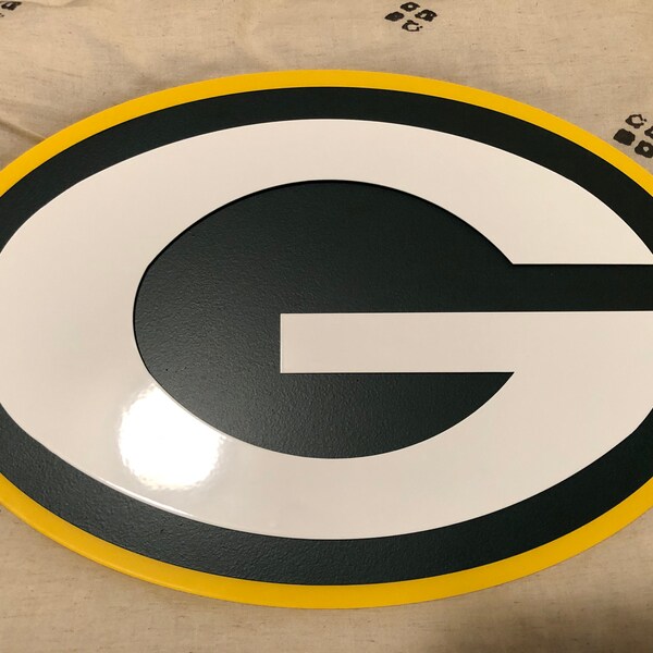 GREEN BAY PACKERS -3-D- Metal Wall Sign- - Etsy