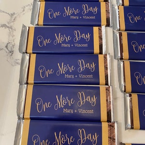 Wedding Candy Wrappers 25 Chocolate Bar WRAPPERS Wedding Chocolate ...