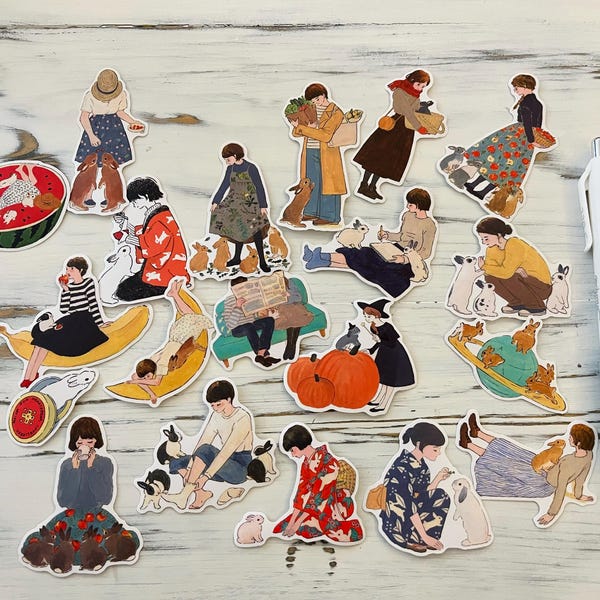 RUB-ON Stickers | 2 Sheets Rub on Transfer Stickers, Vintge Label ...