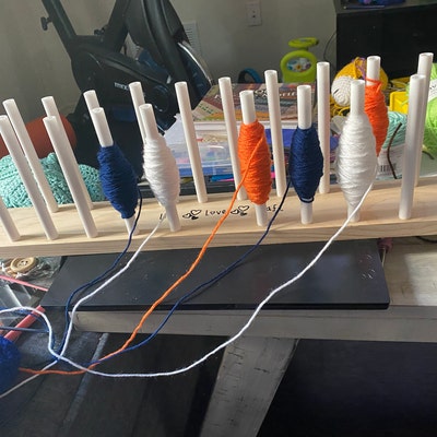 Crochet/knit-yarn Bobbin Holder - Etsy