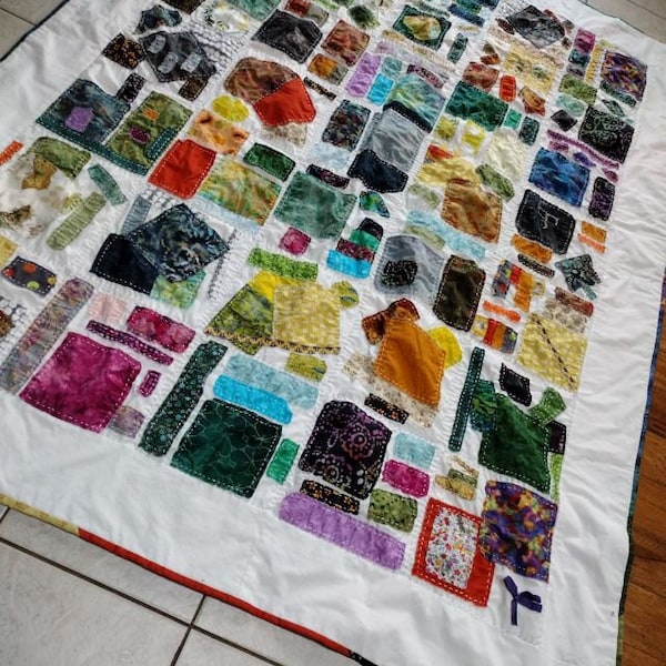 Red Zinger Selvage Quilt Pattern: Easy Upcycle Design (PDF Pattern) - Etsy