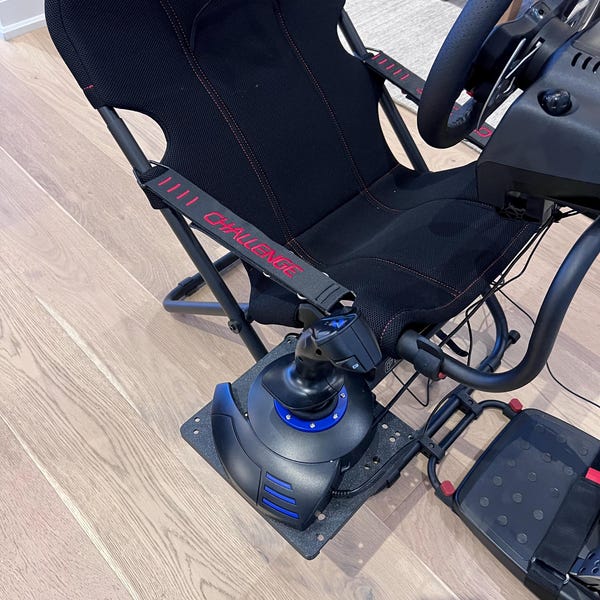 Playseat Challenge HOTAS Mount: Logitech X52, X56, VKB Gladiator EVO ...