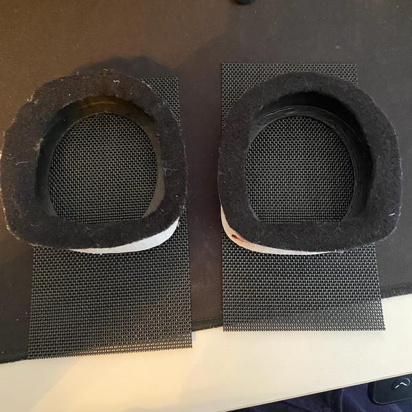 Black Mesh Fabric, Mask Eye Covers, Costume Eye Blackout Mesh, See ...