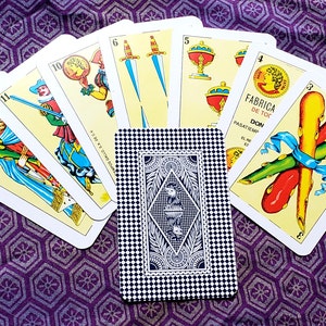 Unopened Traditional Deck of Spanish/mexican Playing Cards in Hard ...