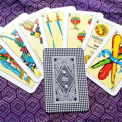 Unopened Traditional Deck of Spanish/mexican Playing Cards in Hard ...