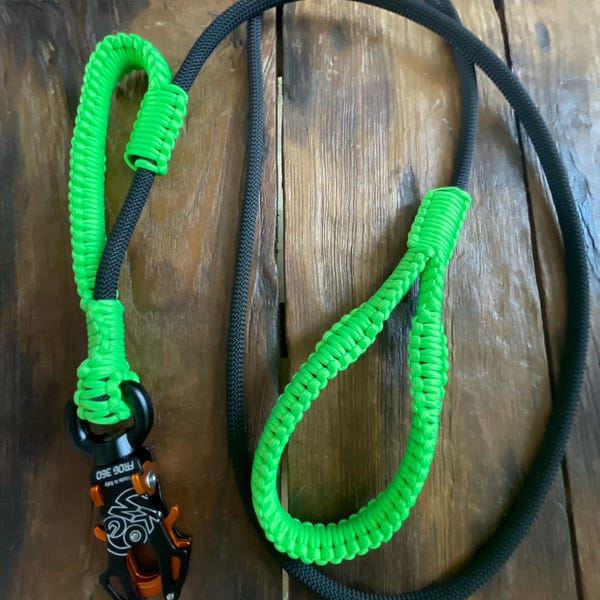 Crossbody Climbing Rope Dog Leash, Hands Free Dog Leash With Custom ...