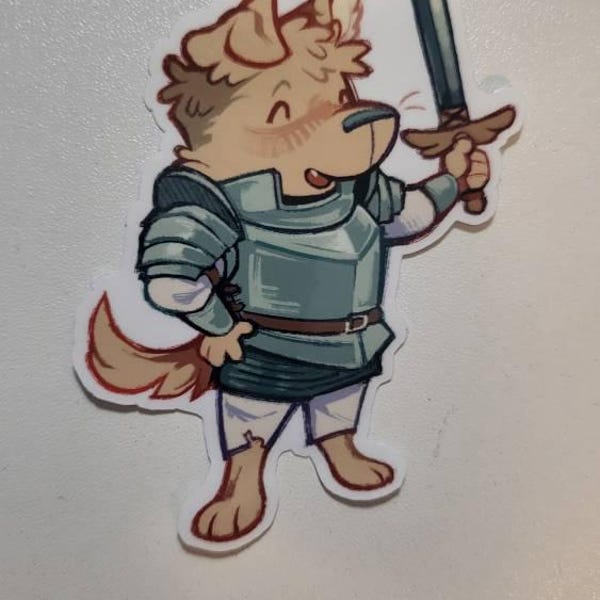 Dog Laios Stickers | Dungeon Meshi - Etsy