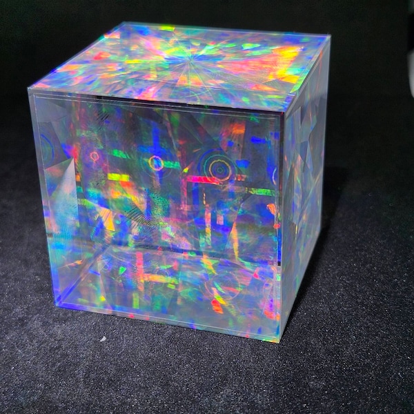 Niji Cube Tokyo SP - Holo Prism - Hyper Mixed Pattern - 5cm Only - Etsy