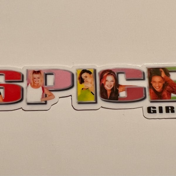 Spice Girls Sticker | Music Sticker | 90s Sticker | Spice World | Girl ...