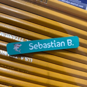 72 Skinny School Labels Great for School Supplies Long Skinny - Etsy