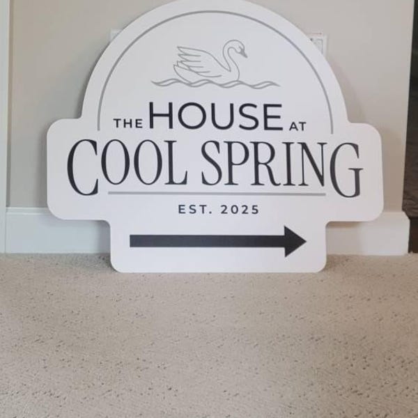 Custom Shape Sign, Weatherproof PVC or Metal Sign, Personalized Contour ...