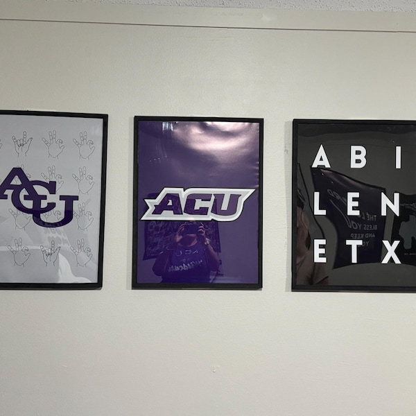 Trendy Custom College Posters | Wall Decor | Aesthetic | Preppy Posters ...