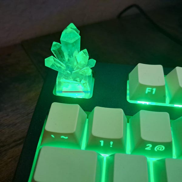 Clear Crystal Mechanical Keycaps 3D Printed - Etsy