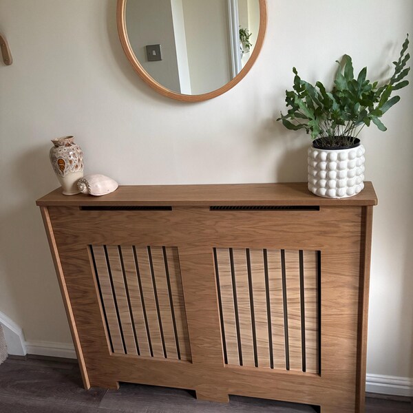 Radiator Covers. Made to Measure Radiator Covers. Bespoke Oak Veneer ...