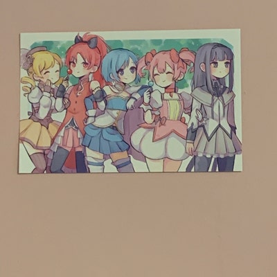 Madoka & Friends Print - Etsy