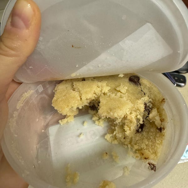 Sugar Free Edible Cookie Dough, Gluten Free, Dairy Free, Egg Free ...