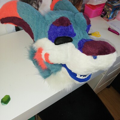 DIGITAL Manokit Foam Head Base Pattern/template for Fursuits PDF ...