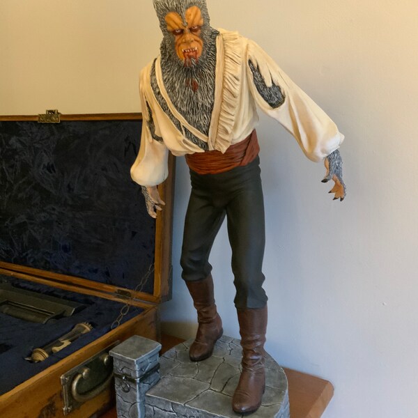 Big 1/4 Scale Classic 'curse of the Werewolf' Horror Resin Model Kit - Etsy