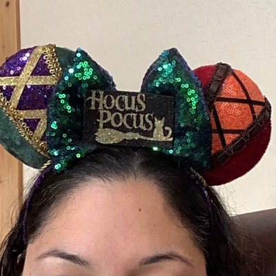 Hocus Pocus Inspired Ears, Mouse Ears, Hocus Pocus, Halloween Ears ...