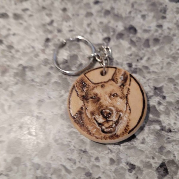 Silly Wall Key Holder, Wooden Pyrography Rustic Keychain Hanger, Wood ...