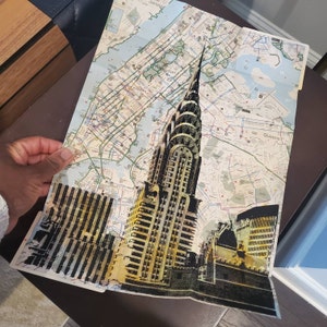 Brooklyn Bridge B/W, NYC Pocket Art, New York Map, New York Print, NYC ...