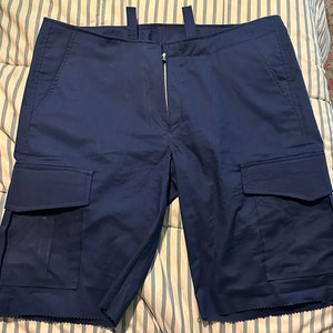 Cargo Shorts Sewing Pattern and Video Tutorial, Sizes 26-42, Mens ...