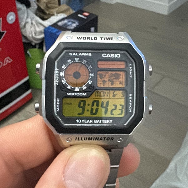 Casio AE-1200 Gradient Filter Screen - Etsy