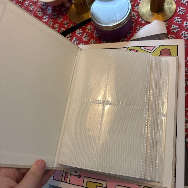 Linen Polaroid Album Personalised Photo Book Album Fits Instax Mini ...