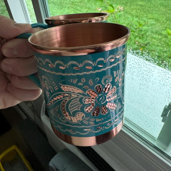 Vintage WB Solid Copper Mule Mug Cup West Bend Traditional Copper ...