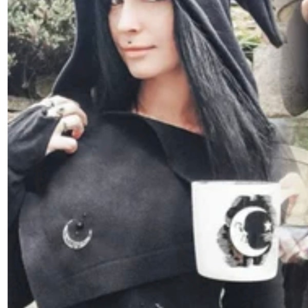 Witch Hat/wizard Hat/strega/halloween /cosplay /winter Goth/witchy ...