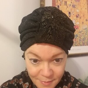 Cotton Lace Volumizer Under Scarf Shawl Wrap Turban Chemo Hat - Etsy