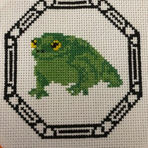 Fish Cross Stitch Pattern digital Format PDF Modern Cross - Etsy