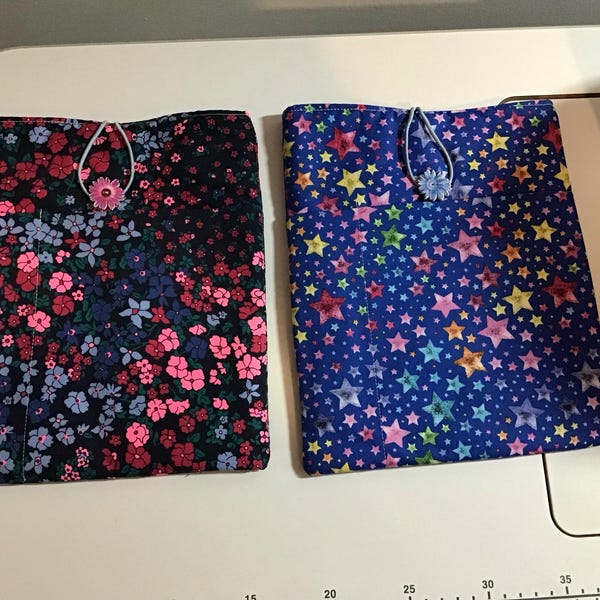 Book Sleeve Sewing Pattern: Tablet Kindle Cover With Pocket (PDF ...