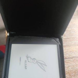 Composition Book Case for Boox Tab Ultra Case With Yellow Fastener Onyx ...